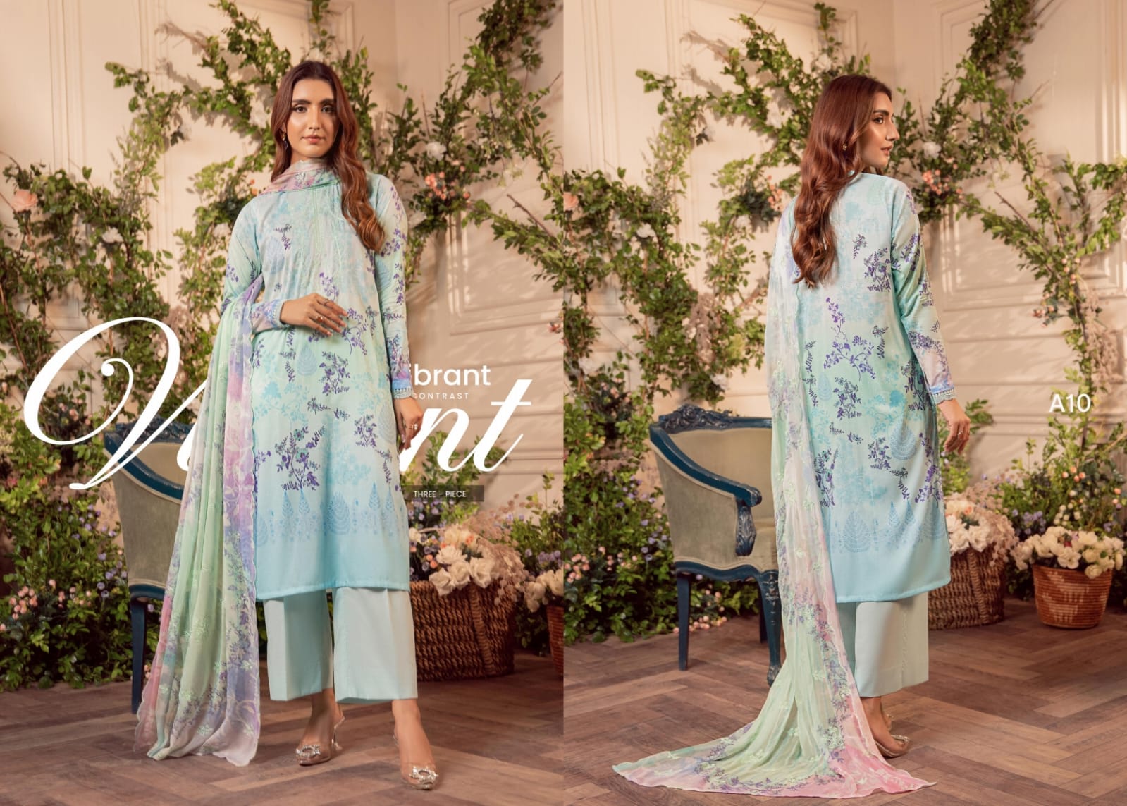 MEERA BY GULLJEE | EMBROIDERED LAWN | '25 – Siyaab Lawn Hub