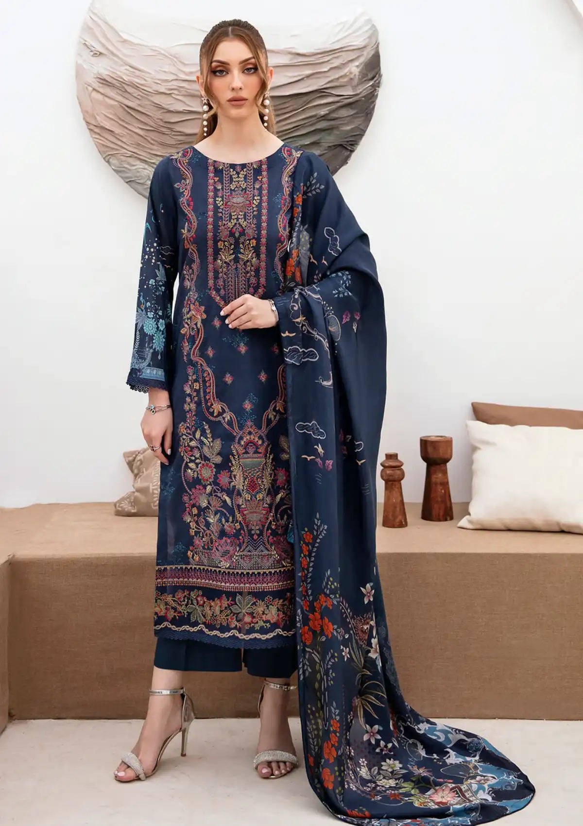 RAMSHA GHAZAL G-207 – Siyaab Lawn Hub