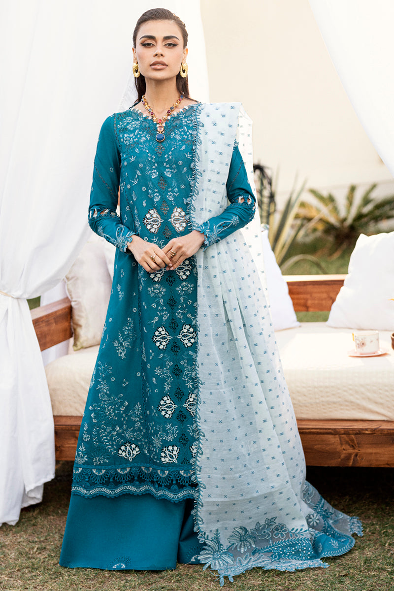 QALAMKAR CHIKANKARI 25 CS-07 ALYANA – Siyaab Lawn Hub