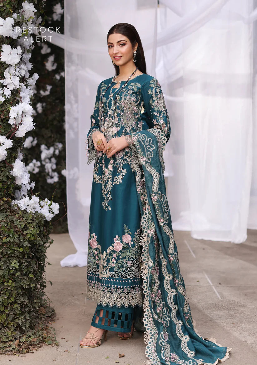 KAHF EXCLUSIVE | LUXURY LAWN UN-STITCHED 3PC| KFL-09A BANO – Siyaab ...